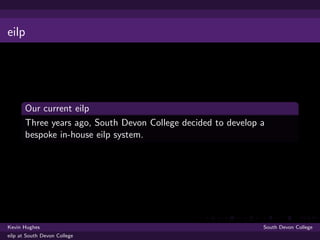 eilp at South Devon College | PPT