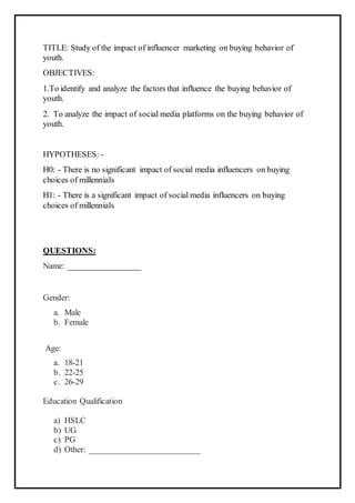 Ilp 2 questionnaire (1) new | DOCX
