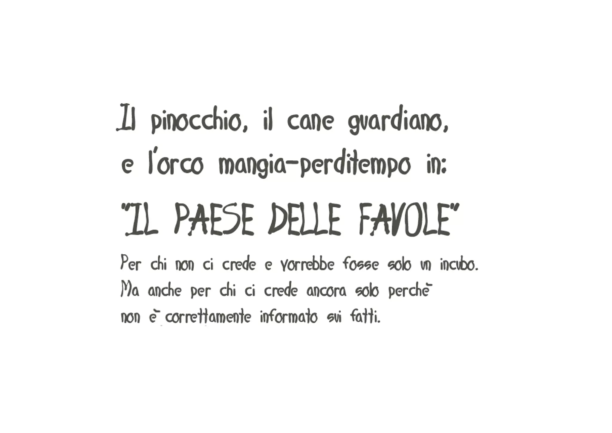 Il Paese delle favole | PDF