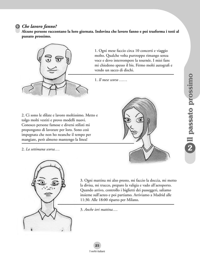 Il passato prossimo | PDF