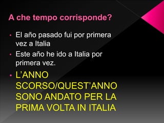 Il passato prossimo | PPT