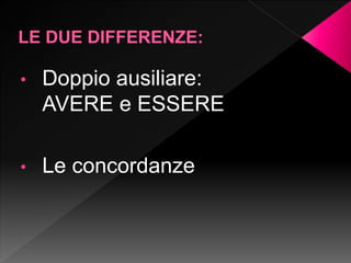 Il passato prossimo | PPT