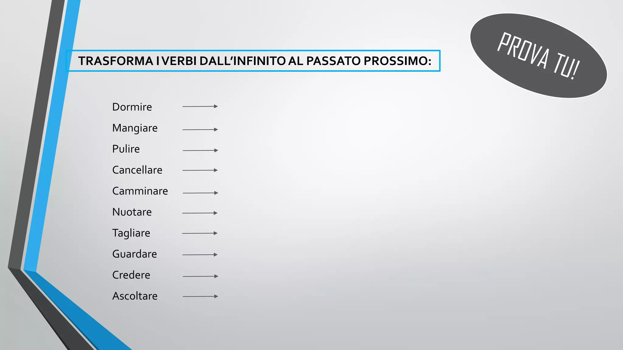 Il passato prossimo | PPT