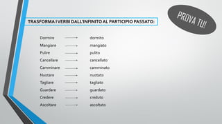 Il passato prossimo | PPT