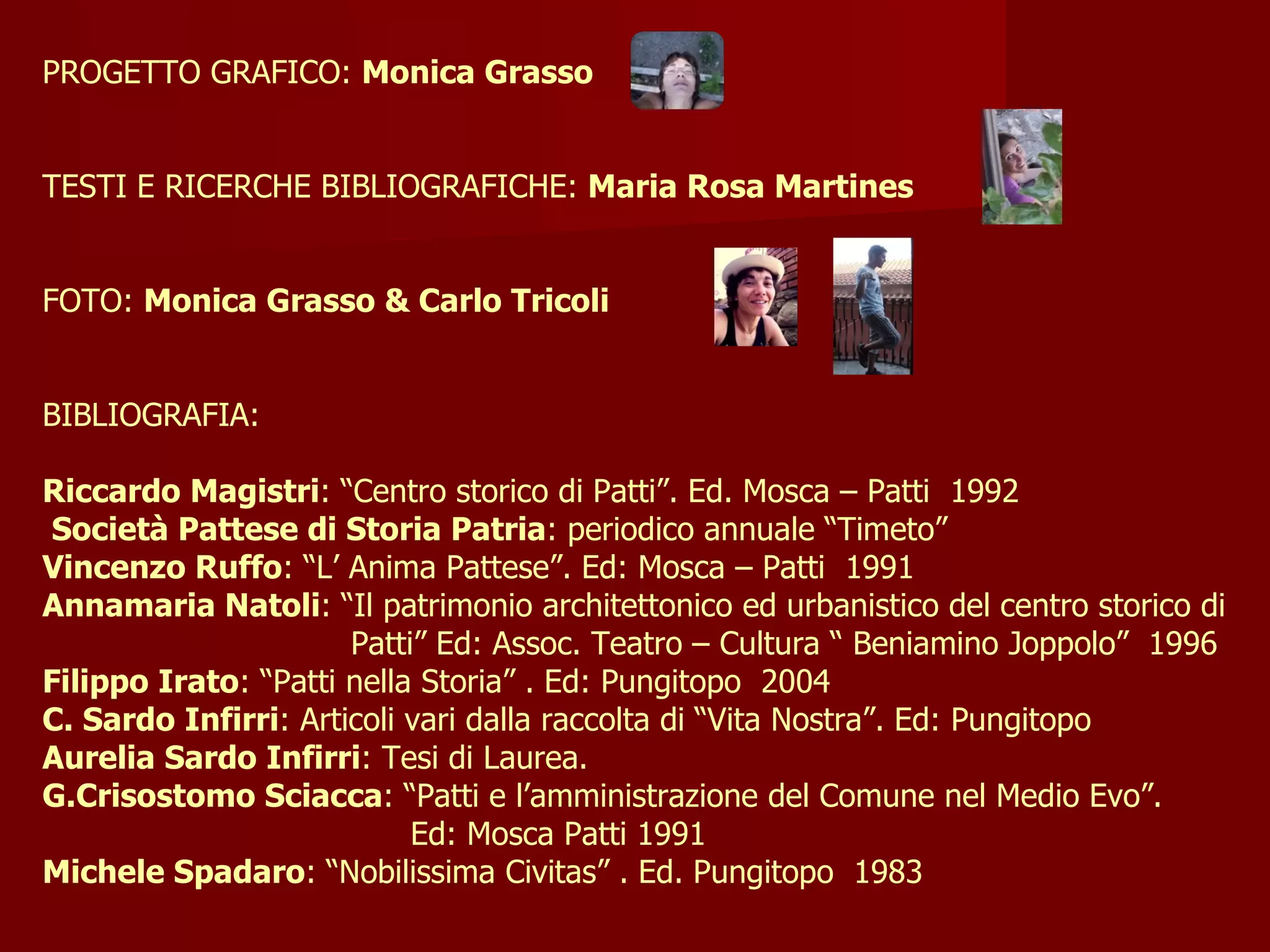 Il patrimonio architettonico del centro storico di patti | PPT