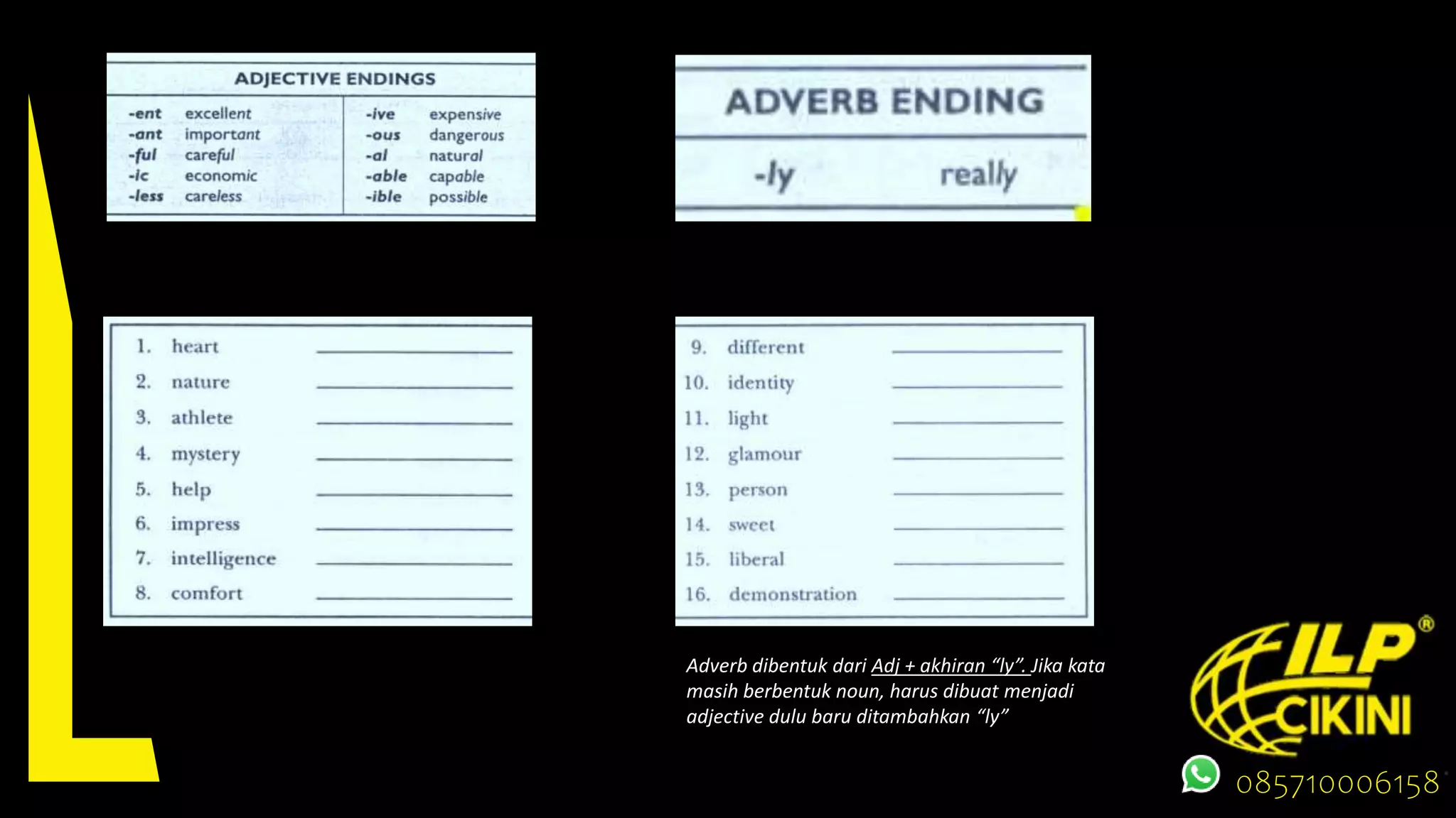 ILP Cikini TOEFL Preparation Session Day 1 intro Word Formation.pptx