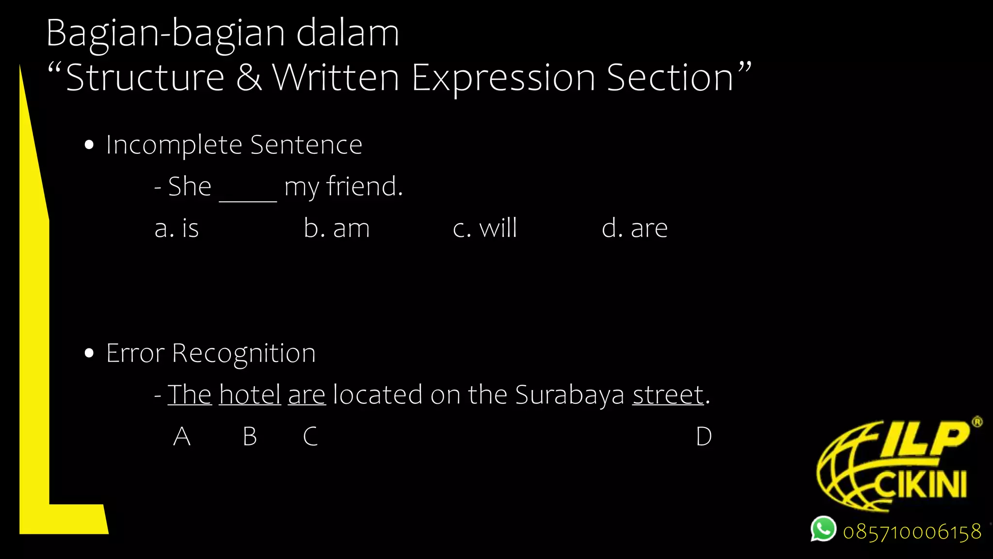 ILP Cikini TOEFL Preparation Session Day 1 intro Word Formation.pptx