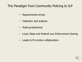 Concepts of Intelligence Led Policing | PPTX