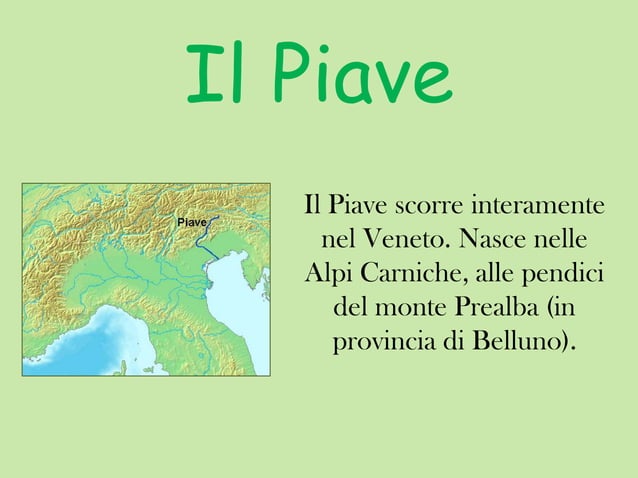Il piave-maddalena pismataro | PPTX