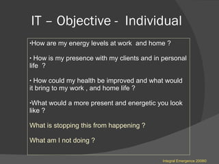 Integral life practice | PPT