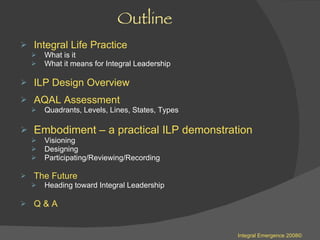 Integral life practice | PPT | Internet for Beginners | Internet