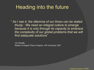 Integral life practice | PPT