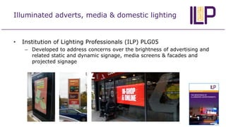 ILP Ireland webinar: Preventing Obtrusive Light | PPTX
