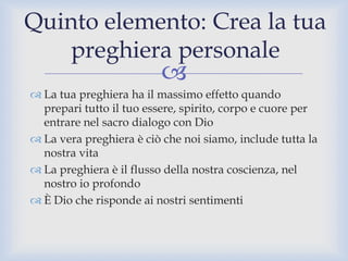Il potere reale della preghiera | PPTX