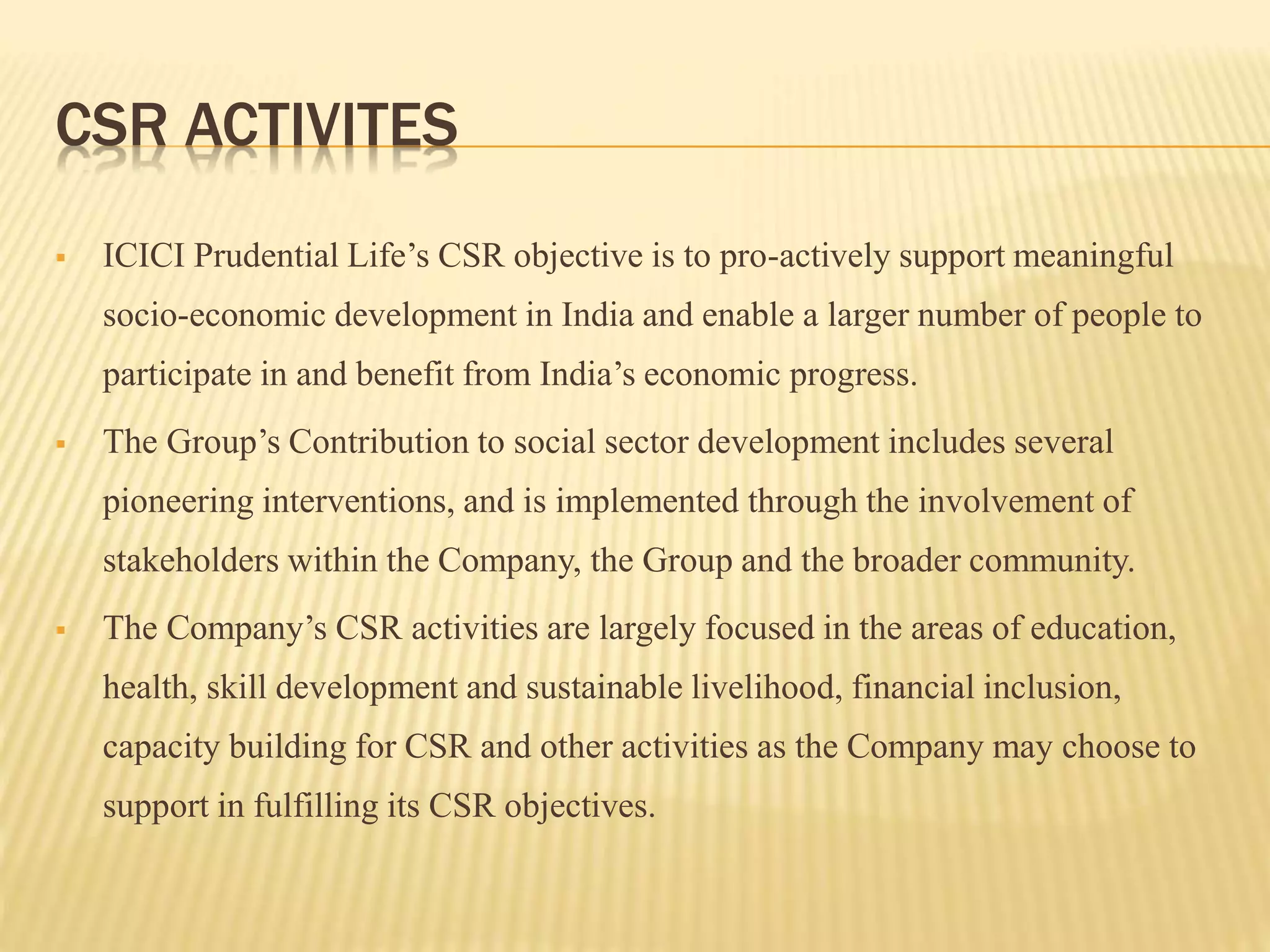 icici prudential ppt | PPTX