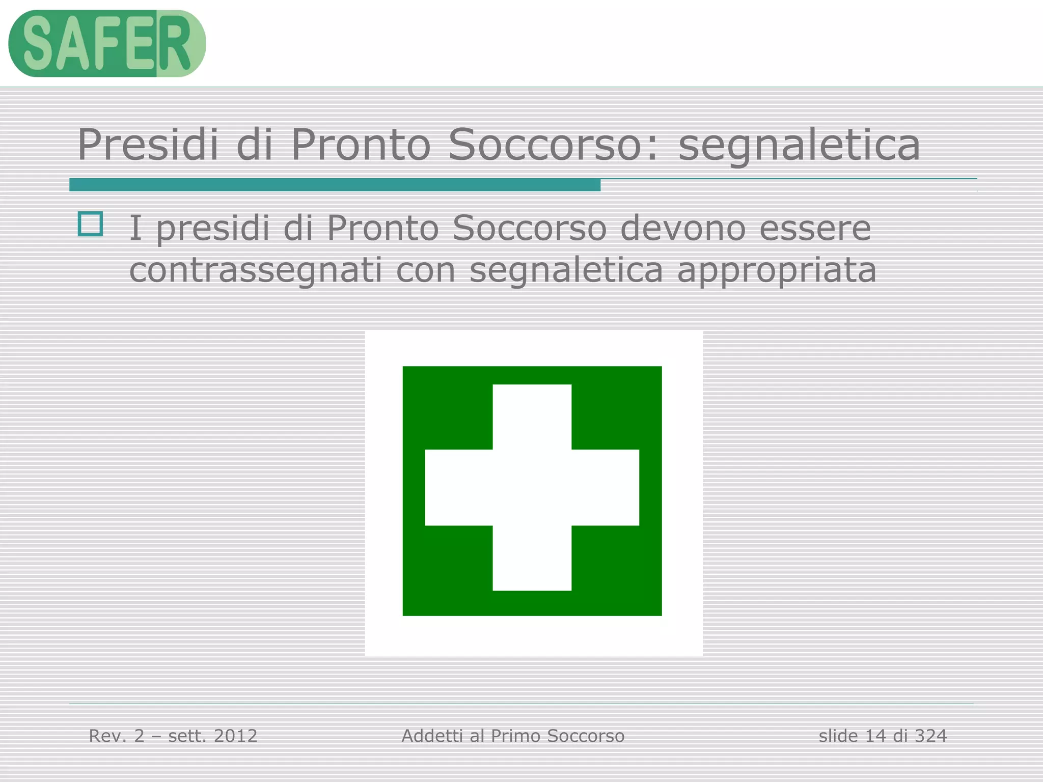 Il primo soccorso nei luoghi di lavoro | PPT