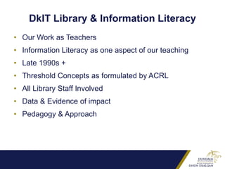 The Story of the Information Literacy Prize & Collaboration in the 3rd ...