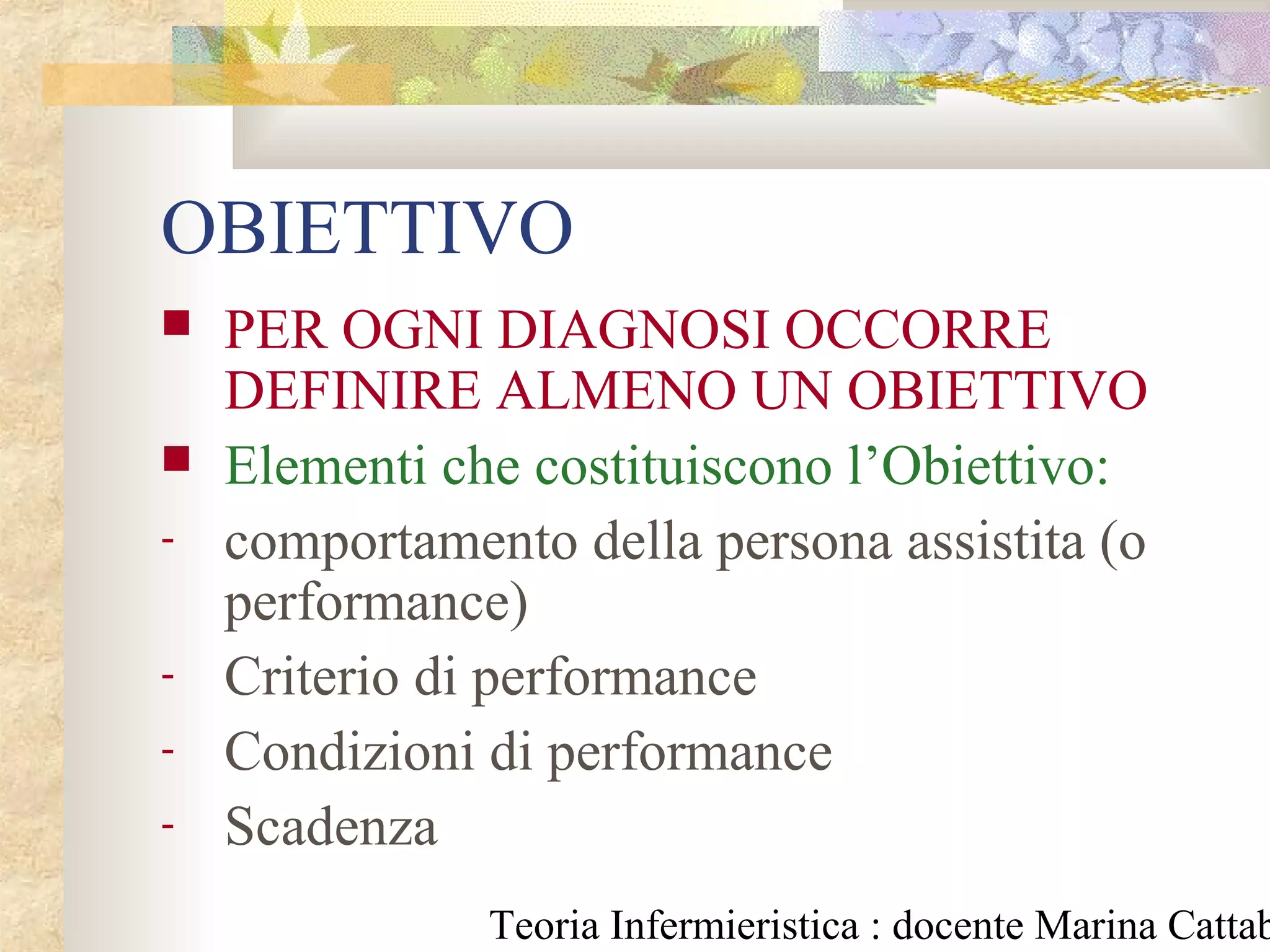 Il processo di nursing | PPT