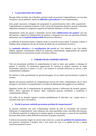 Il programma teacch | PDF