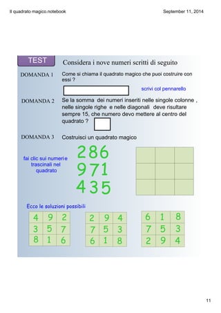 Il quadrato magico | PDF
