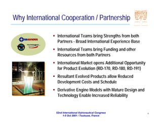 Cooperation RD-180 _ 2001 | PDF