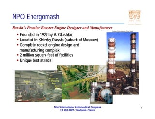Cooperation RD-180 _ 2001 | PDF