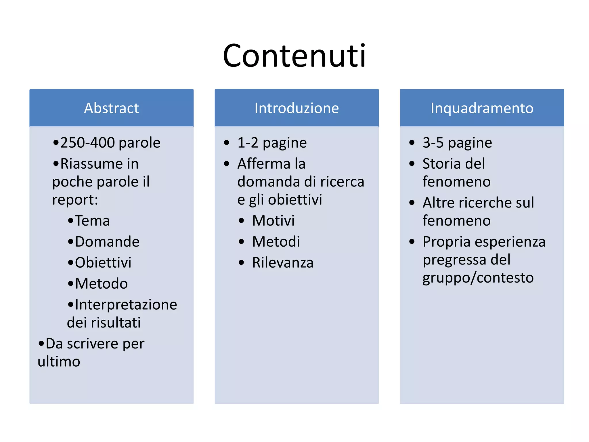 Il report nella ricerca qualitativa | PPTX