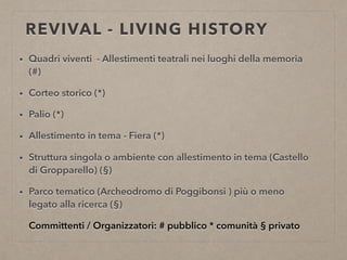 Il revival e lo storico | PDF