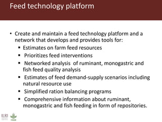 Overview to feeds and feeding systems | PPTX
