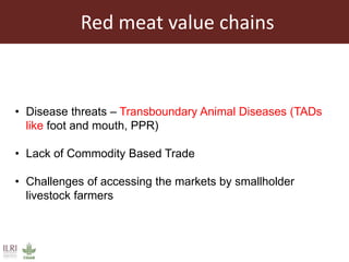 The livestock landscape and ILRI in Southern Africa | PPTX