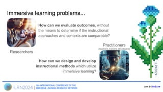 Describing and Interpreting an Immersive Learning Case with the ...