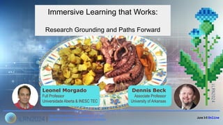 Immersive Learning That Works: Research Grounding and Paths Forward | PPT