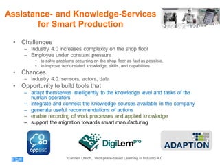 Workplace-based Learning in Industry 4.0 -- Multi-perspective ...
