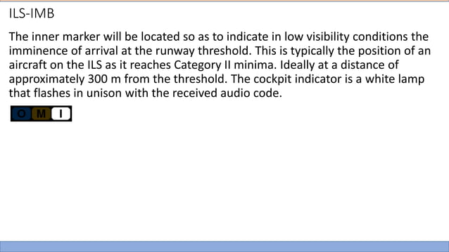 Instrument Landing System (ILS) | PPTX