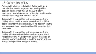 Instrument Landing System (ILS) | PPTX