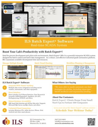 Batch Expert+ Boosts Lab Productivity | PDF