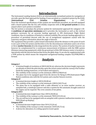 Instrumental Landing System - ILS - Airport Engineering | PDF