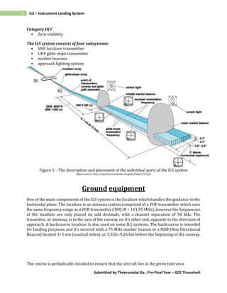 Instrumental Landing System - ILS - Airport Engineering | PDF