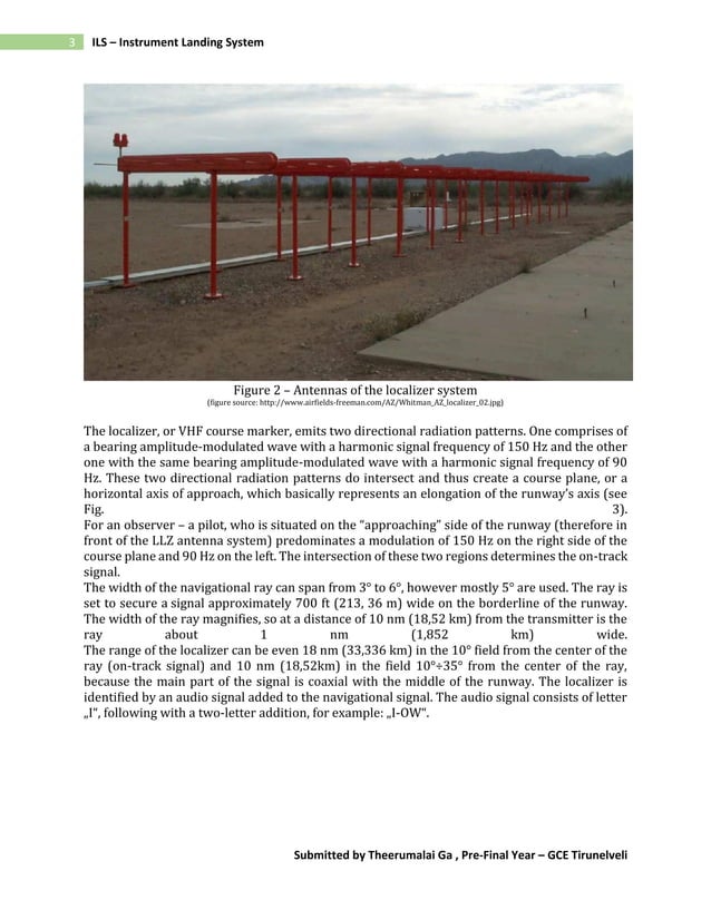 Instrumental Landing System - ILS - Airport Engineering | PDF