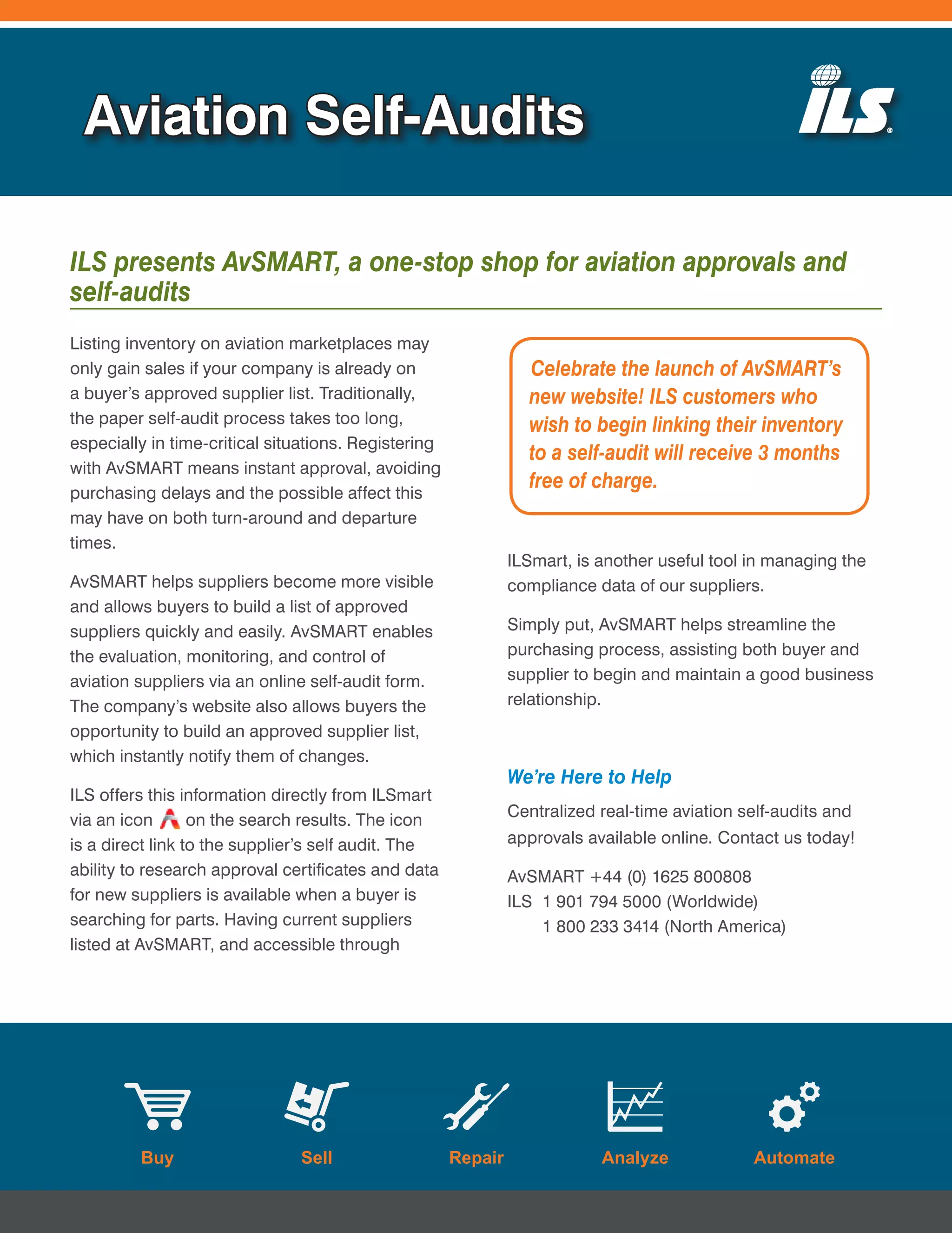 ILS and AvSMART | PDF | Aviation Industry | Industries