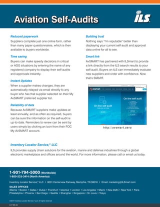 ILS and AvSMART | PDF | Aviation Industry | Industries