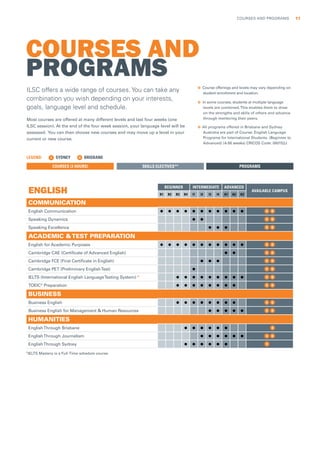 Ilsc australia-ls-brochure | PDF