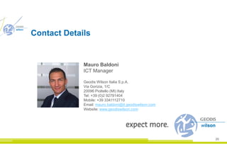 Geodis Wilson Italia ILS Configurator | PDF