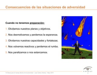 10 Claves para el manejo efectivo de la adversidad | PDF