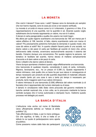 Il signoraggio bancario | PDF