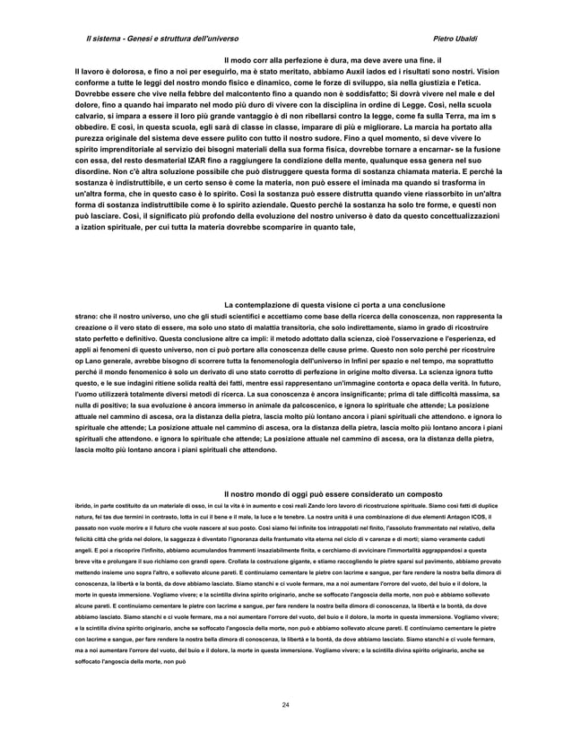 Il sistema pietro ubaldi - ita | PDF | Christianity | Religion ...