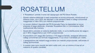 Il sistema elettorale | PPTX