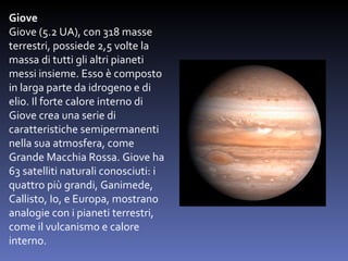 Il Sistema Solare | PPT