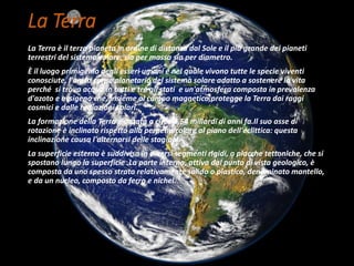 Il sistema solare | PPTX