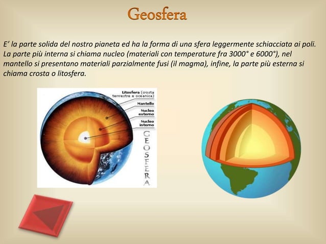Il sistema terra | PPTX | Geography | Science